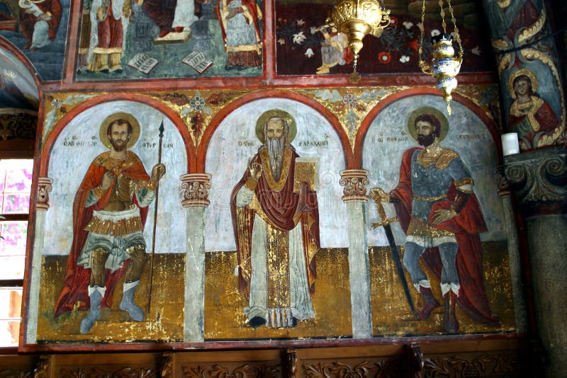 Greece,Symi Island,Panormitis Monastery. Editorial Image - Image of ...