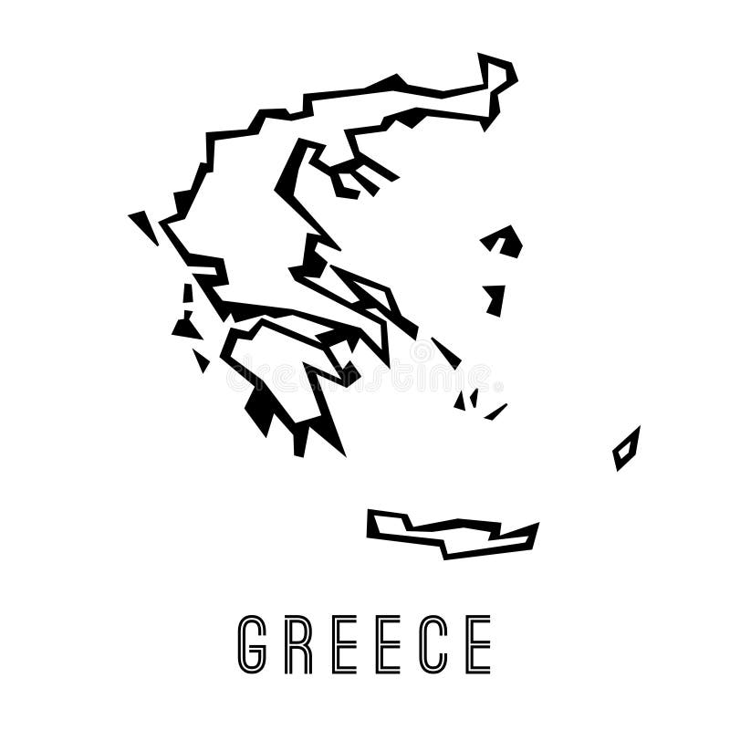 Greece Map Drawing Stock Illustrations – 905 Greece Map Drawing Stock ...
