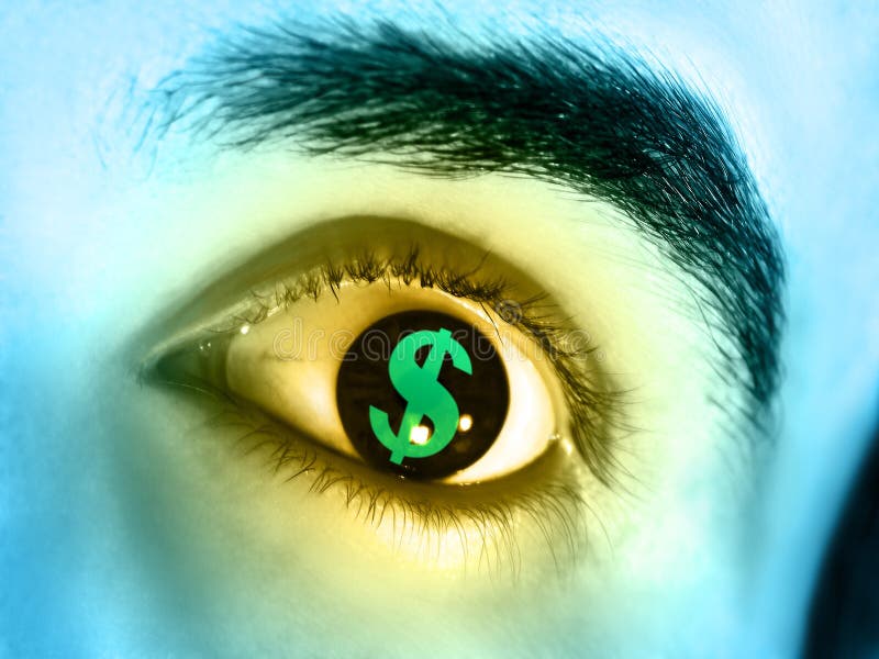 Greed stock illustration. Illustration of concepts, symbol - 6804367