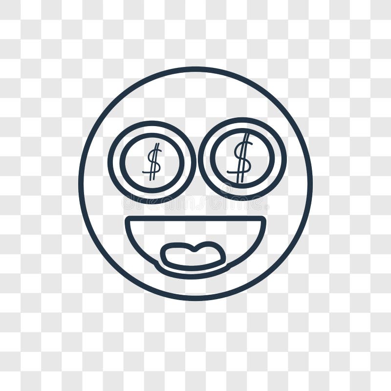 Greed Icon Vector Isolated on White Background, Logo Concept of Stock ...