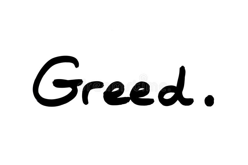 Greed - Gluttony - Man Overeating Stock Vector - Illustration of spoon ...