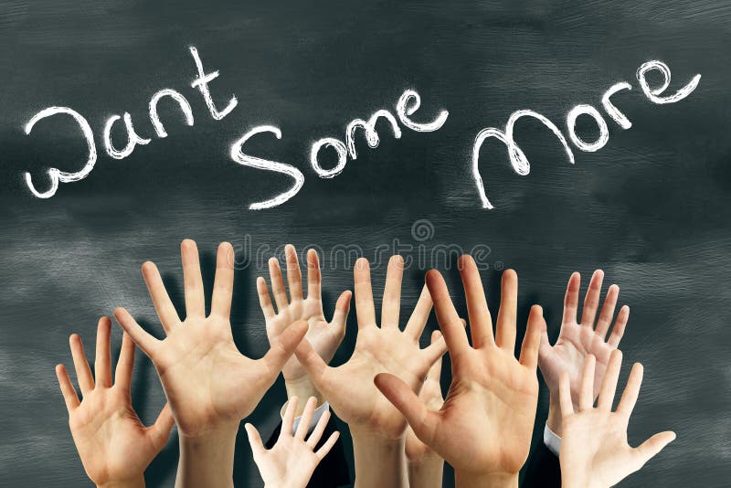 Greedy concept stock photo. Image of motivation, gesturing - 101301342