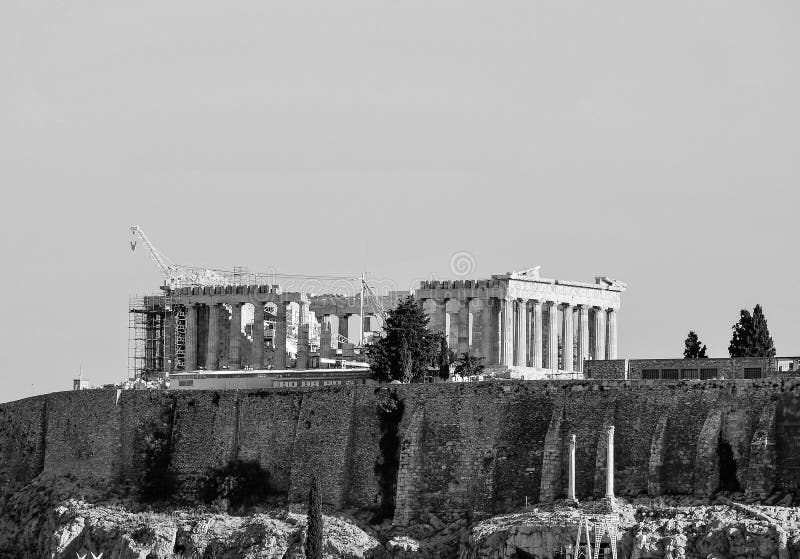 Greek Acropolis stock photo. Image of buildings, stone - 42234426
