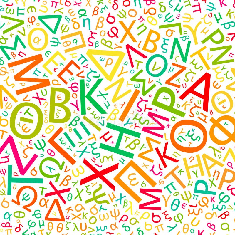 Greek alphabet stock image. Image of calligraphy, detail - 27706389