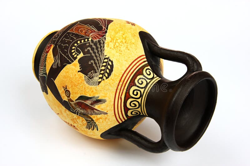 Greek Amphora stock photo. Image of amphora, classical - 12846818