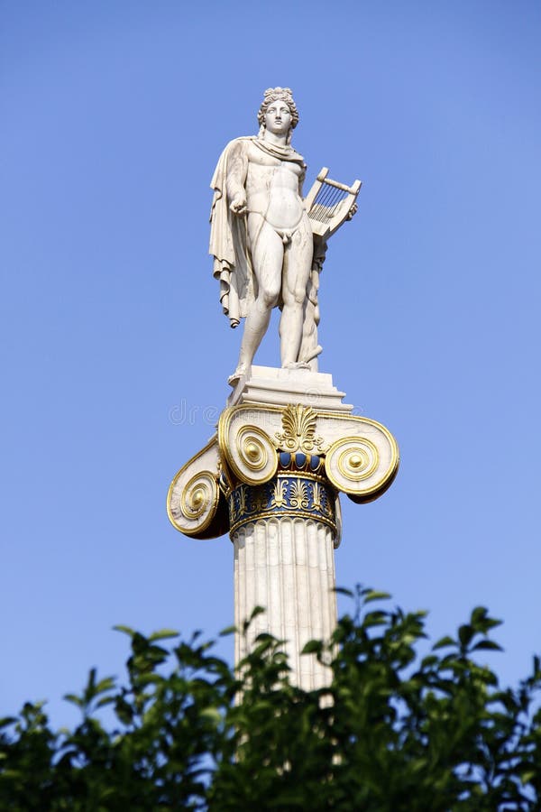 Greek ancient God Apollo stock photo. Image of apollo - 11144570