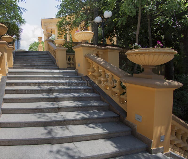 Greek Architecture in Sunny Day Stock Photo - Image of columns, greek ...