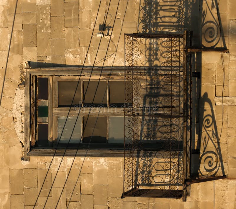 Greek Balcony stock photo. Image of plaster, architecture - 2651964