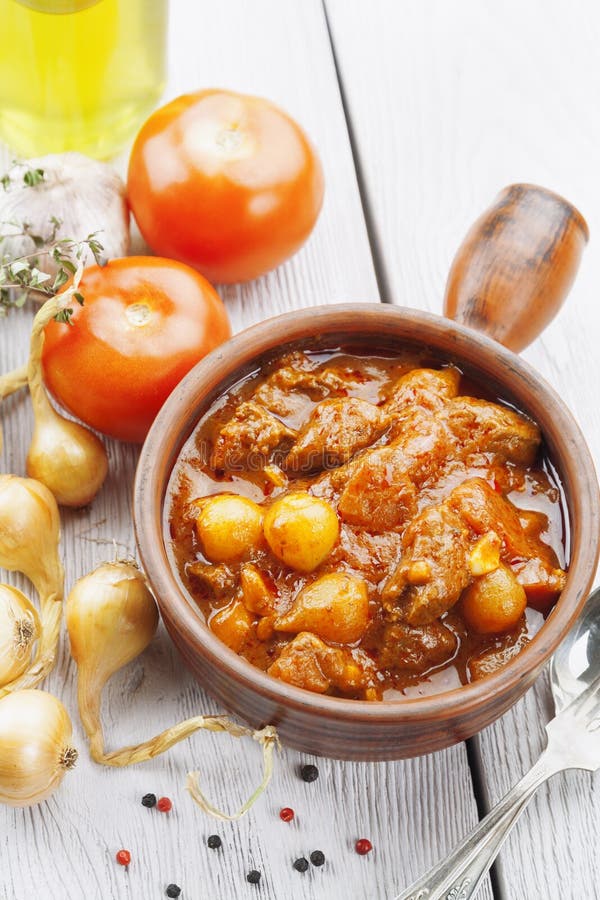 Greek beef stifado stock photo. Image of beef, stew, food - 46341626