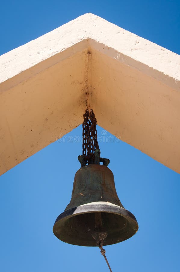 Greek bell stock photo. Image of church, blue, culture - 22636072