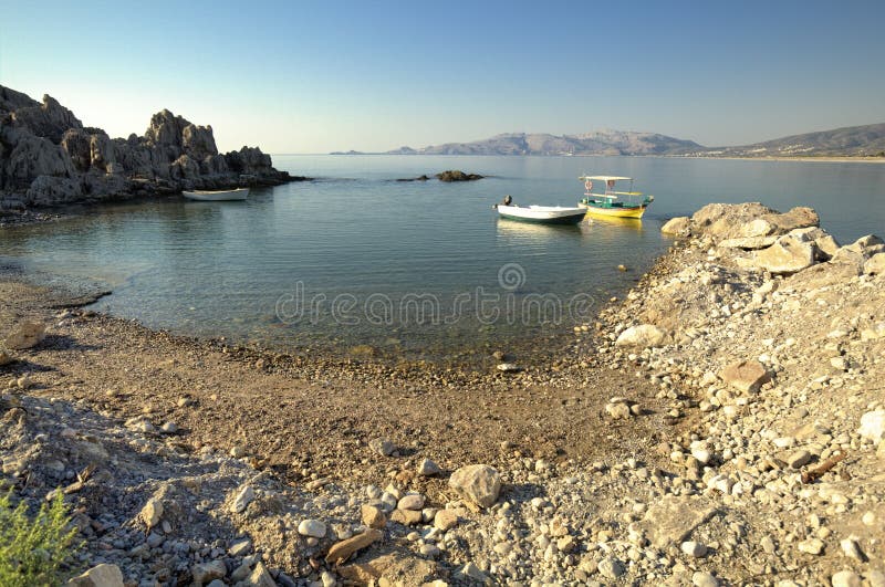 Greek Charaki landscape stock photo. Image of tourism - 24986278