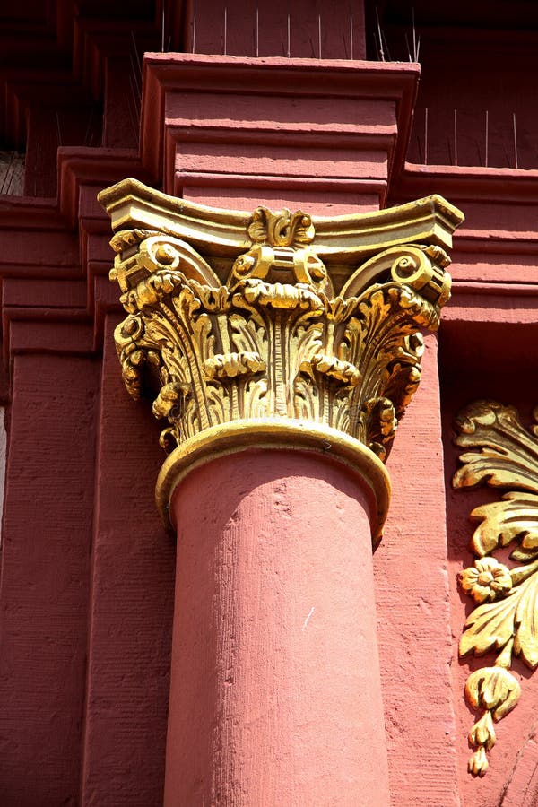 Greek column stock image. Image of background, ancient - 57233347