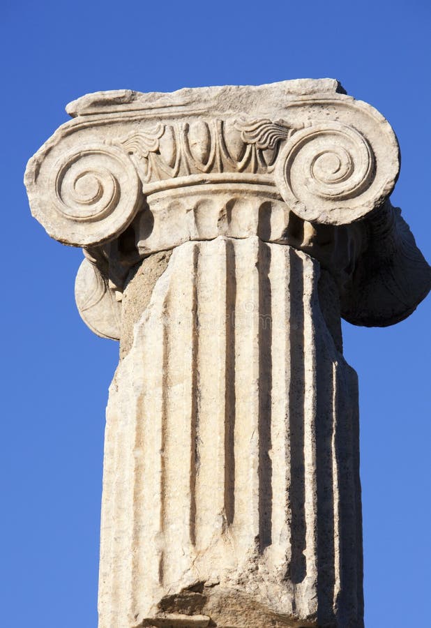 Greek Column stock photo. Image of greek, scenic, places - 48491948