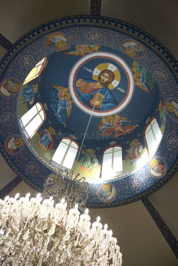 Greek Curch detail stock photo. Image of church, angels - 25230056