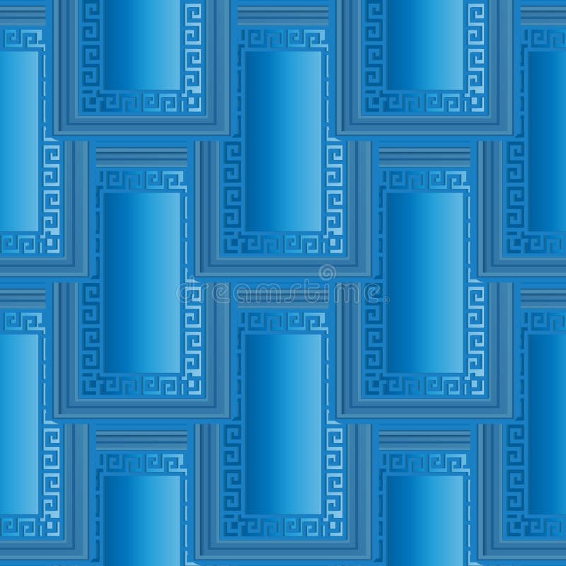 Greek Blue Key Border Stock Illustrations – 352 Greek Blue Key Border ...