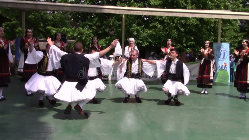 Greek dance stock footage. Video of popular, greek, traditional - 54218618