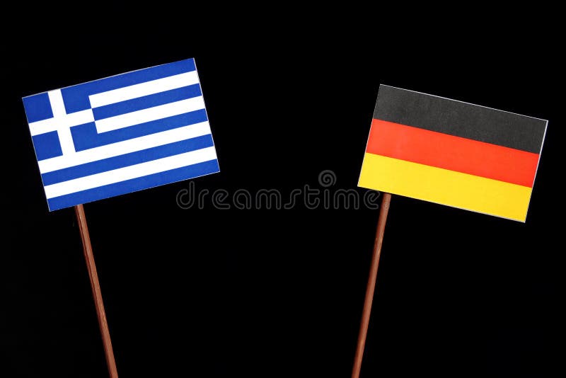 EU, german and greek flag stock photo. Image of greek - 58158404