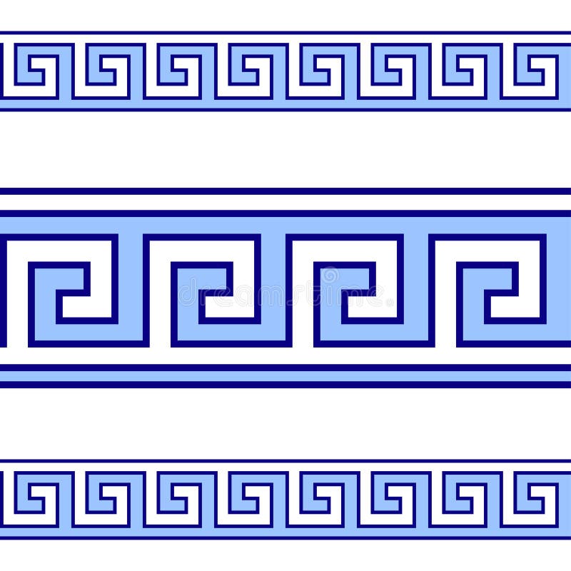 Greek Geometrical Vector Pattern Stock Vector - Illustration of style ...