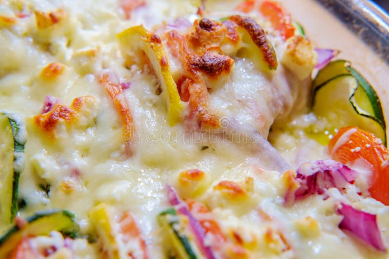 Greek Hasselback Chicken stock photo. Image of juicy - 130641496