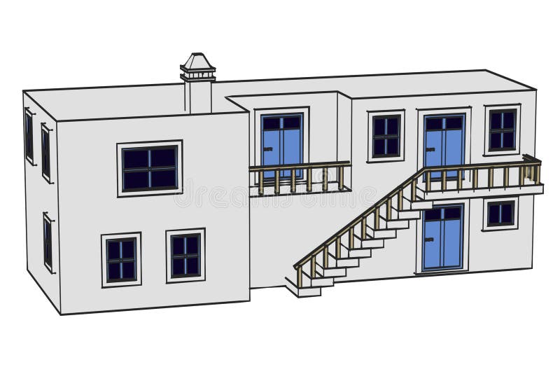 Greek Village Stock Illustrations – 275 Greek Village Stock ...