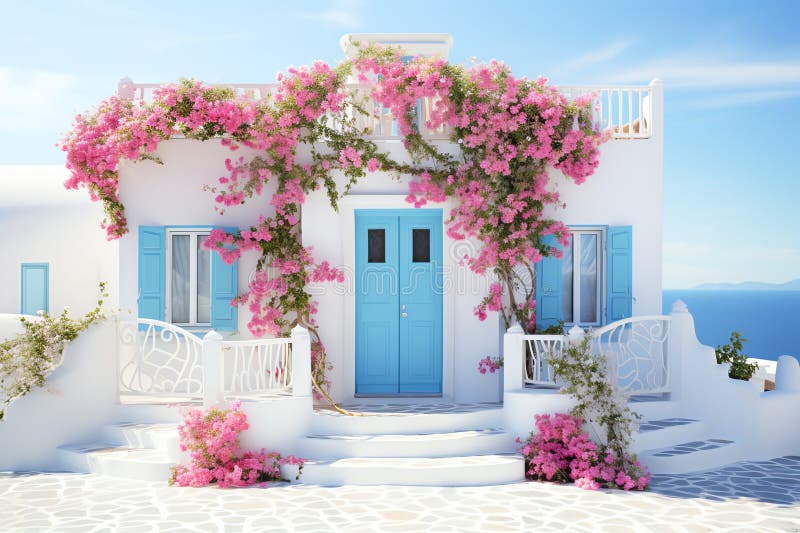 Greek House Stock Illustrations – 8,143 Greek House Stock Illustrations ...