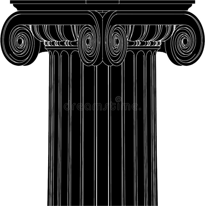 Abstract Greek Column/eps stock vector. Illustration of graphics - 9105365