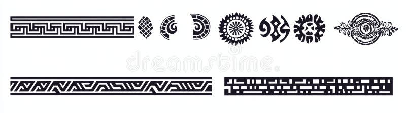 Simple Ancient Greek Border Patterns Stock Photos - Free & Royalty-Free ...