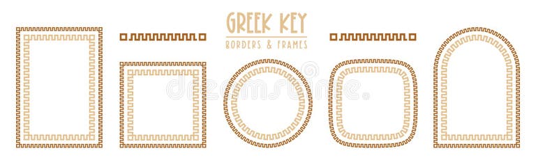 Greek Key Rectangle Stock Illustrations – 331 Greek Key Rectangle Stock ...