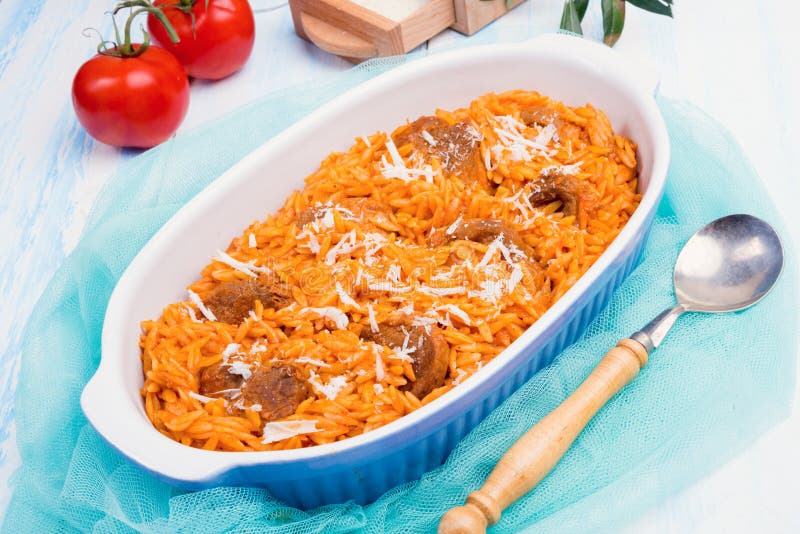 Kritharaki Beef Recipe Stock Photos - Free & Royalty-Free Stock Photos ...