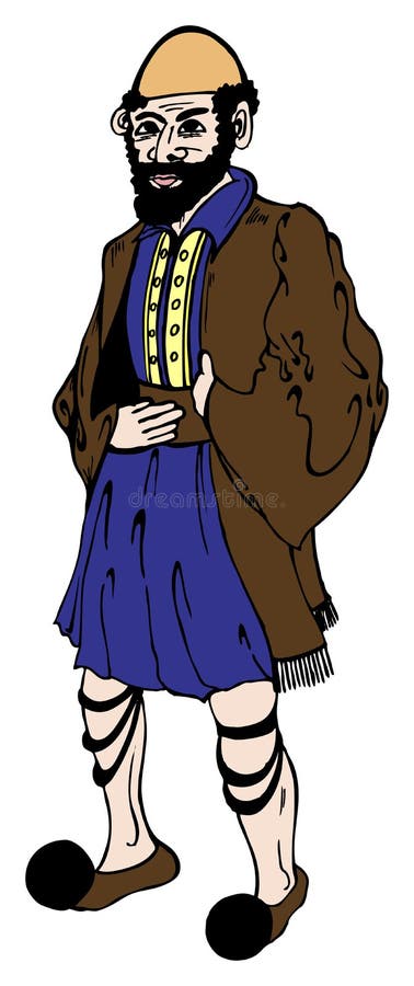 Greek man stock vector. Illustration of nation, hellenism - 8033845