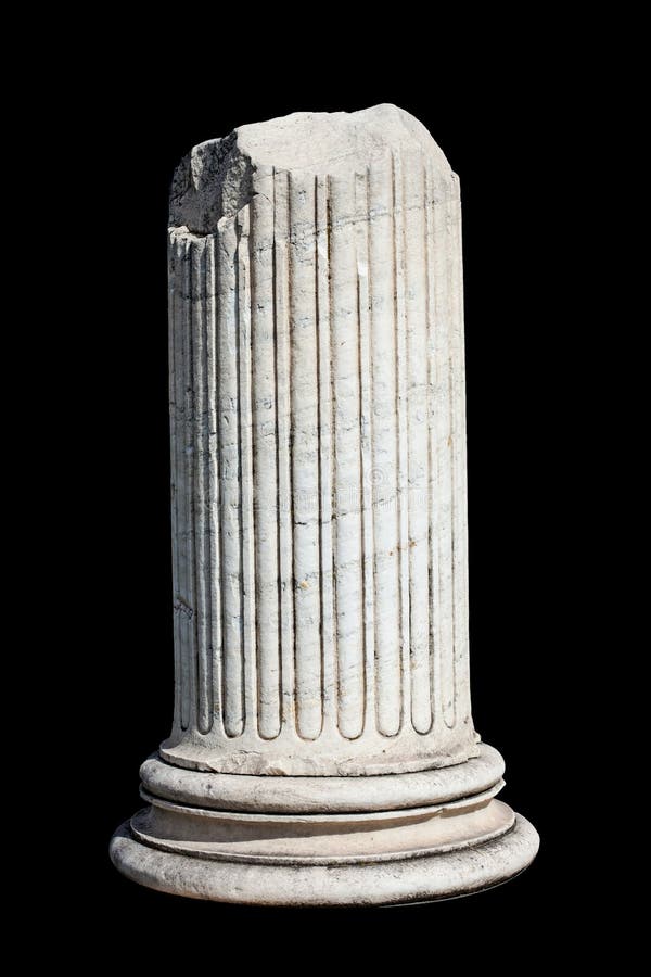 Greek marble column detail stock photo. Image of greek - 181225826