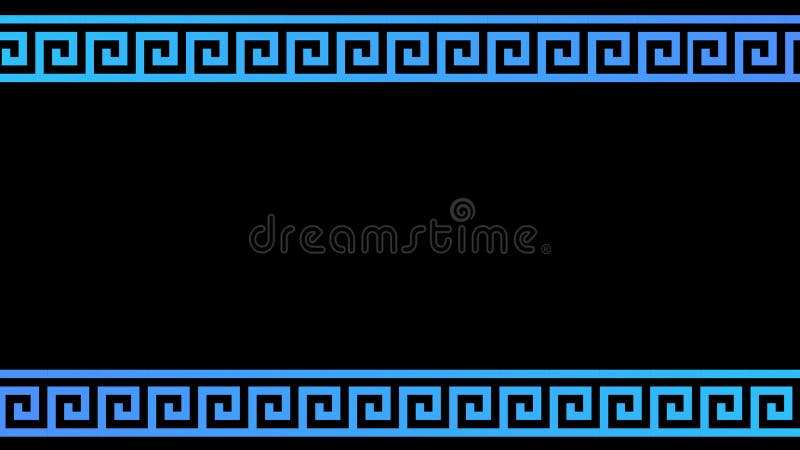 Greek Meander Pattern Background Illustration Abstract Background Stock ...