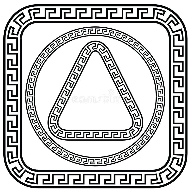 Meander Square Patterns Stock Illustrations – 499 Meander Square ...