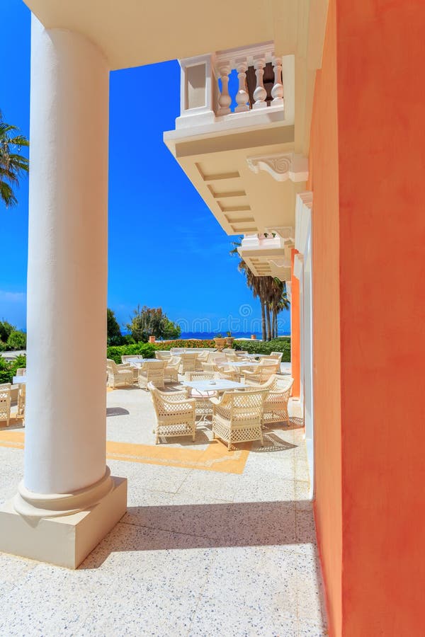 Greek Neoclassical Architecture Building Stock Photo - Image of ...