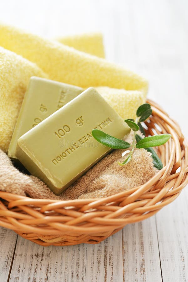 Greek olive soap stock photo. Image of aroma, beautiful - 45538142