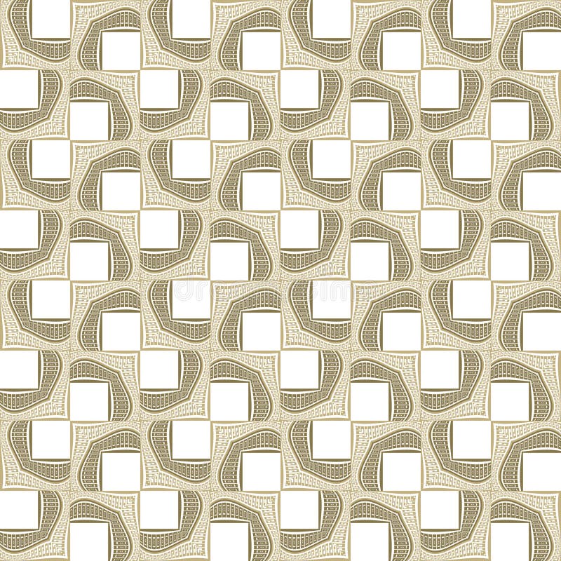 Symmetrical Ethnic Tattoo Drawn in Straight Thick Lines. Geometric ...