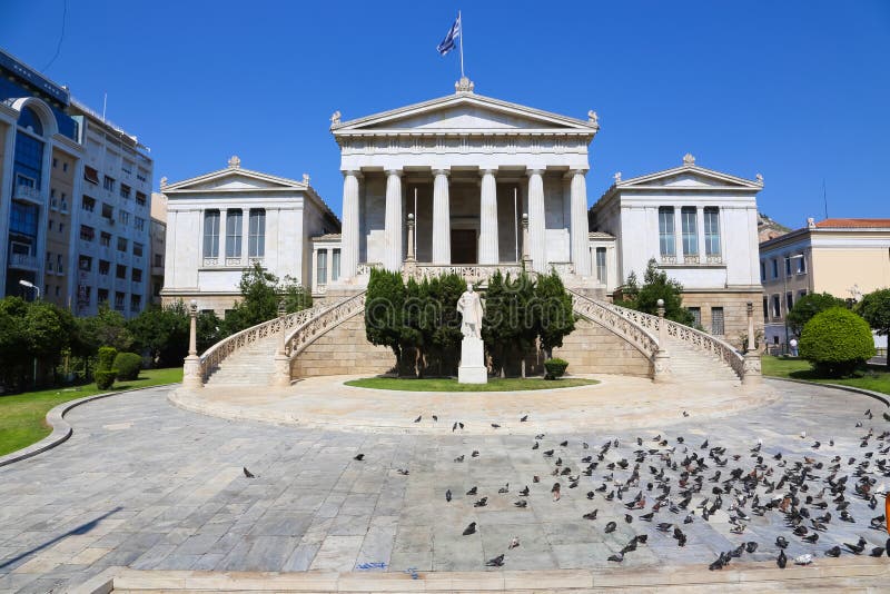 Greek Parliament building stock image. Image of government - 64870441
