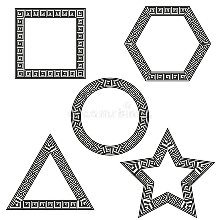 Greek Decorative Borders Stock Illustrations – 2,752 Greek Decorative ...
