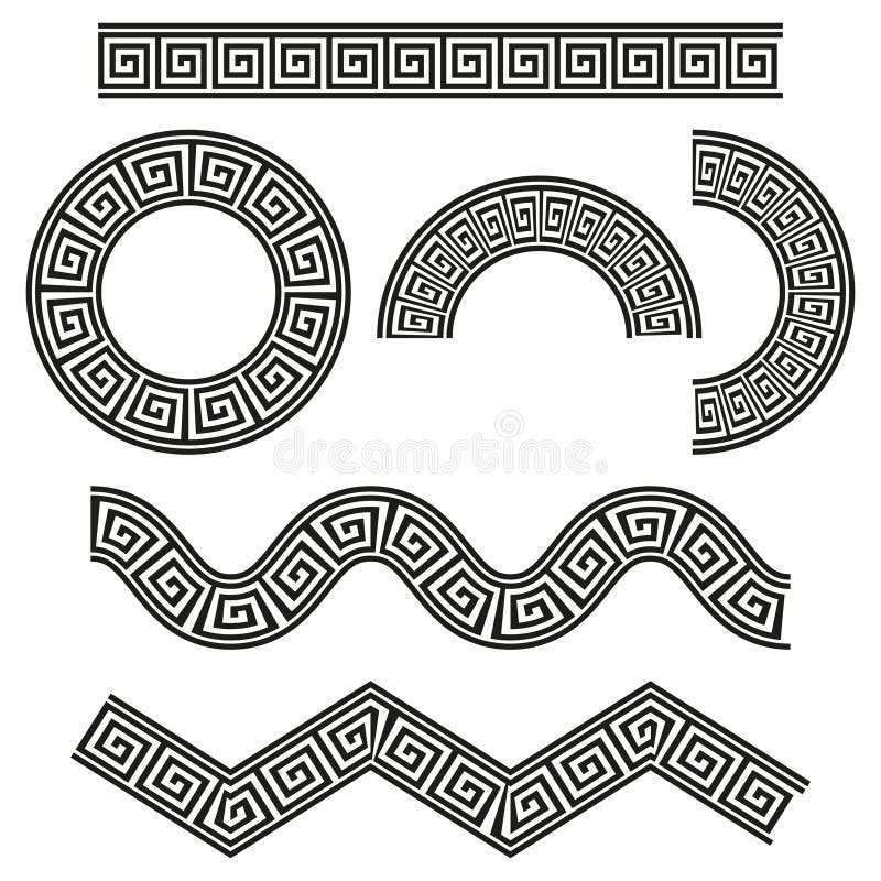 Greek Pattern Border