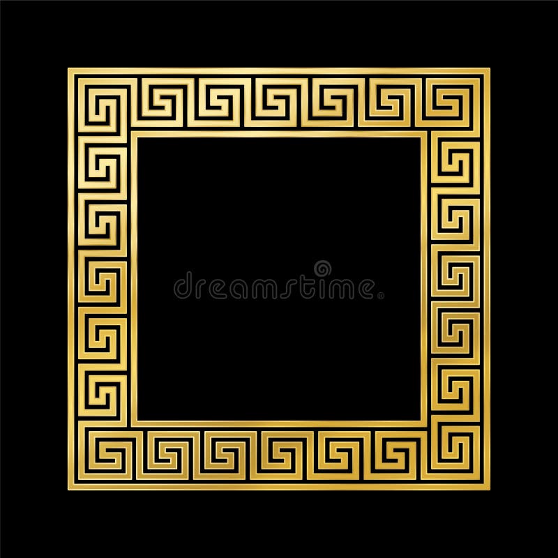Frame Ancient Greek Meander Pattern Stock Illustrations – 1,250 Frame ...