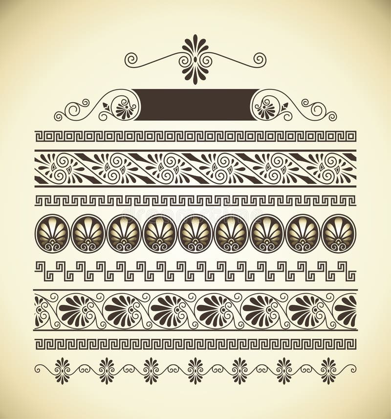 Greek Designs And Patterns Greek Keys Triangular