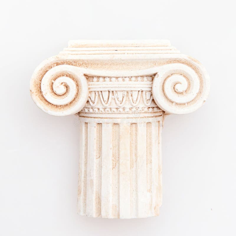 Greek pillar stock image. Image of pillars, rome, pedestal - 45754345