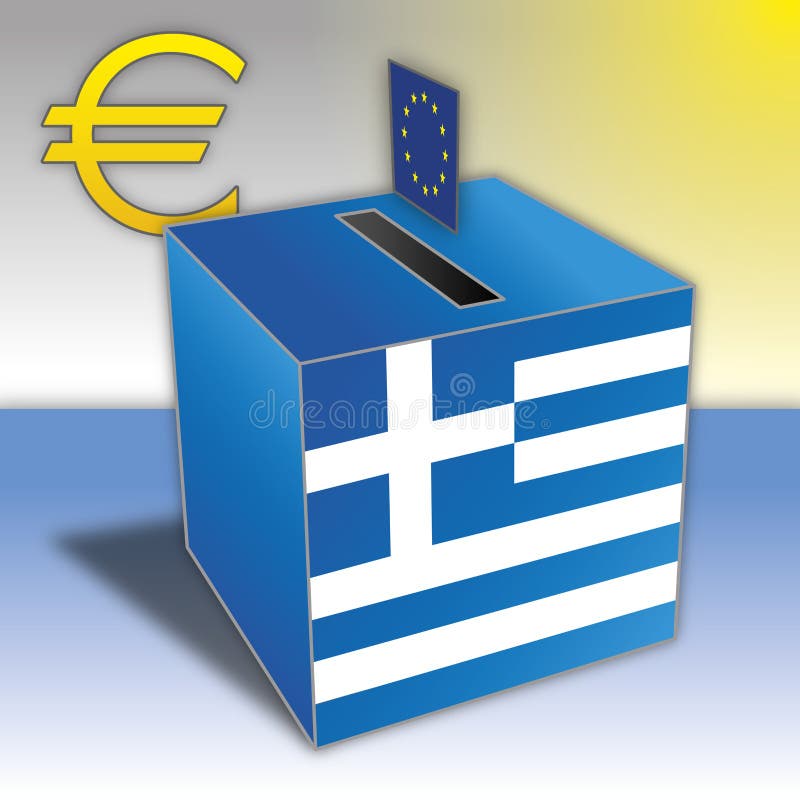 Greek and european flags stock illustration. Illustration of output ...