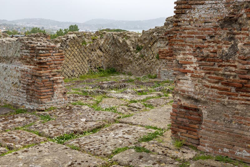 Greek Remains at Monte Cuma, Italy. Stock Image - Image of light, cuma ...