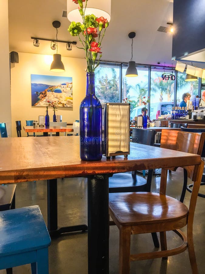 Greek Mediterranean Restaurant Interior Design