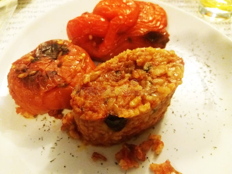 Greek rice stock photo. Image of greece, cook, cooking - 68047532