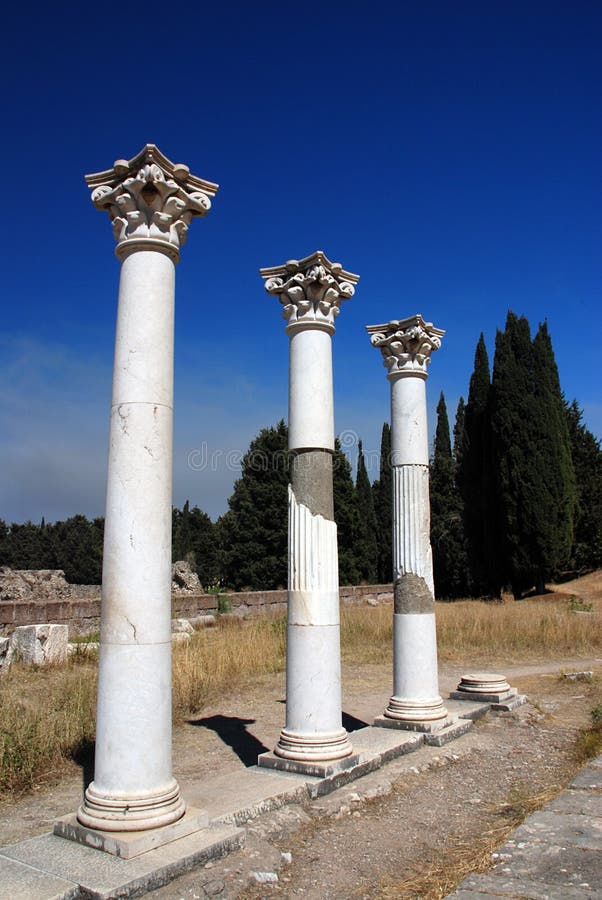 Greek ruins stock photo. Image of detail, anticient, rome - 2914600