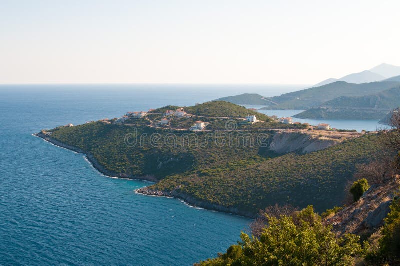 Greek seaview stock image. Image of mediterranean, greek - 23298223