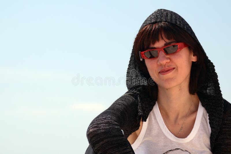 Greek smile stock image. Image of shoulders, beautiful - 4265063