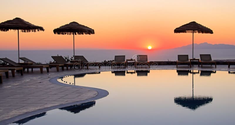 Greek sunrise stock photo. Image of sunrise, couple, luxury - 27477922